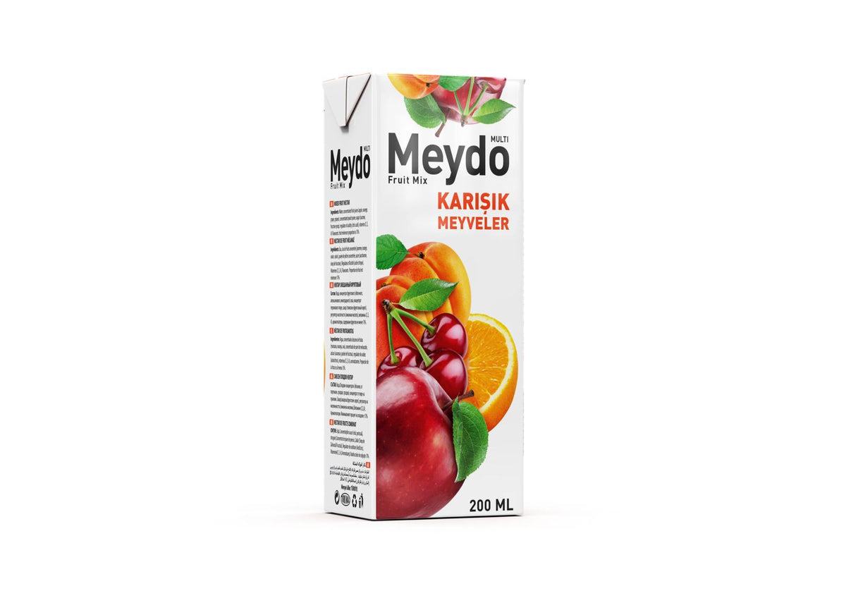 1 Koli Meydo 200 Ml.Karışık Meyve Suyu *27 | ZihniBaba